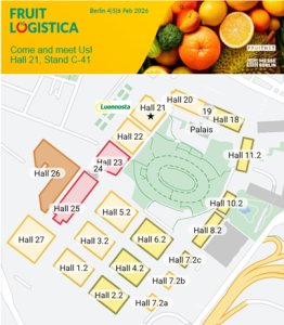 Luonnosta exhibits at Fruit Logistica February 4-6 - Luonnosta Finland